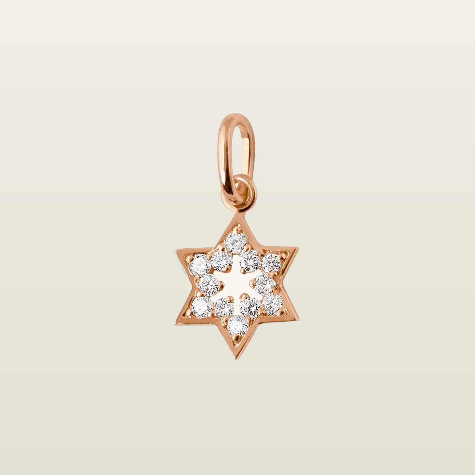 Pendentif Gigi Clozeau étoile de david Pellegrin